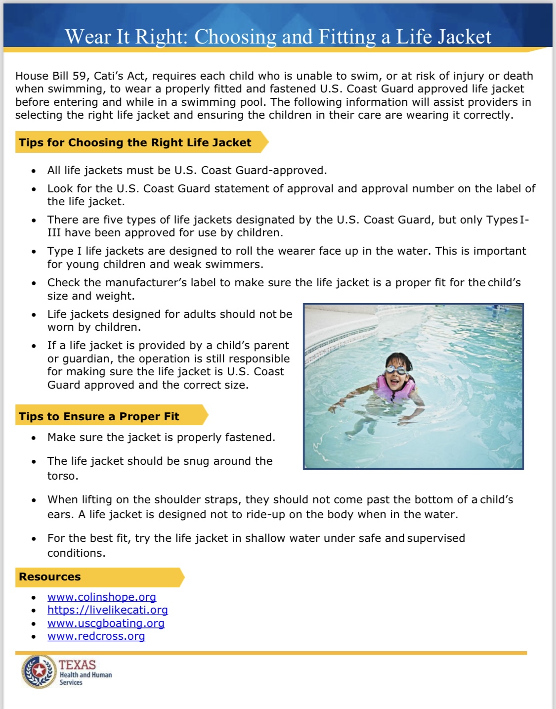 Drowning Prevention Coalition of El Paso, Texas